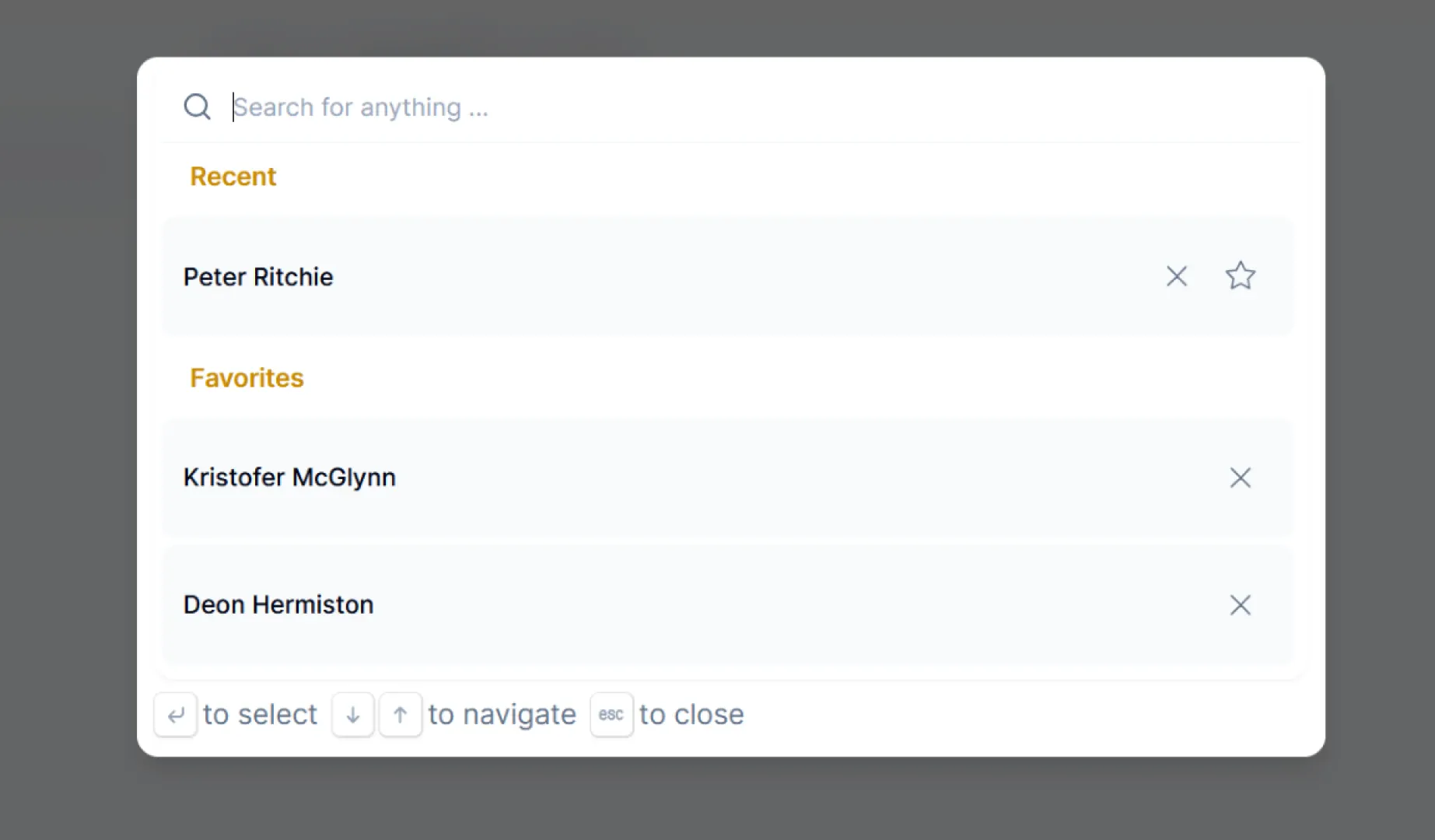 Global Search Modal By Charrafi Mohamed Filament