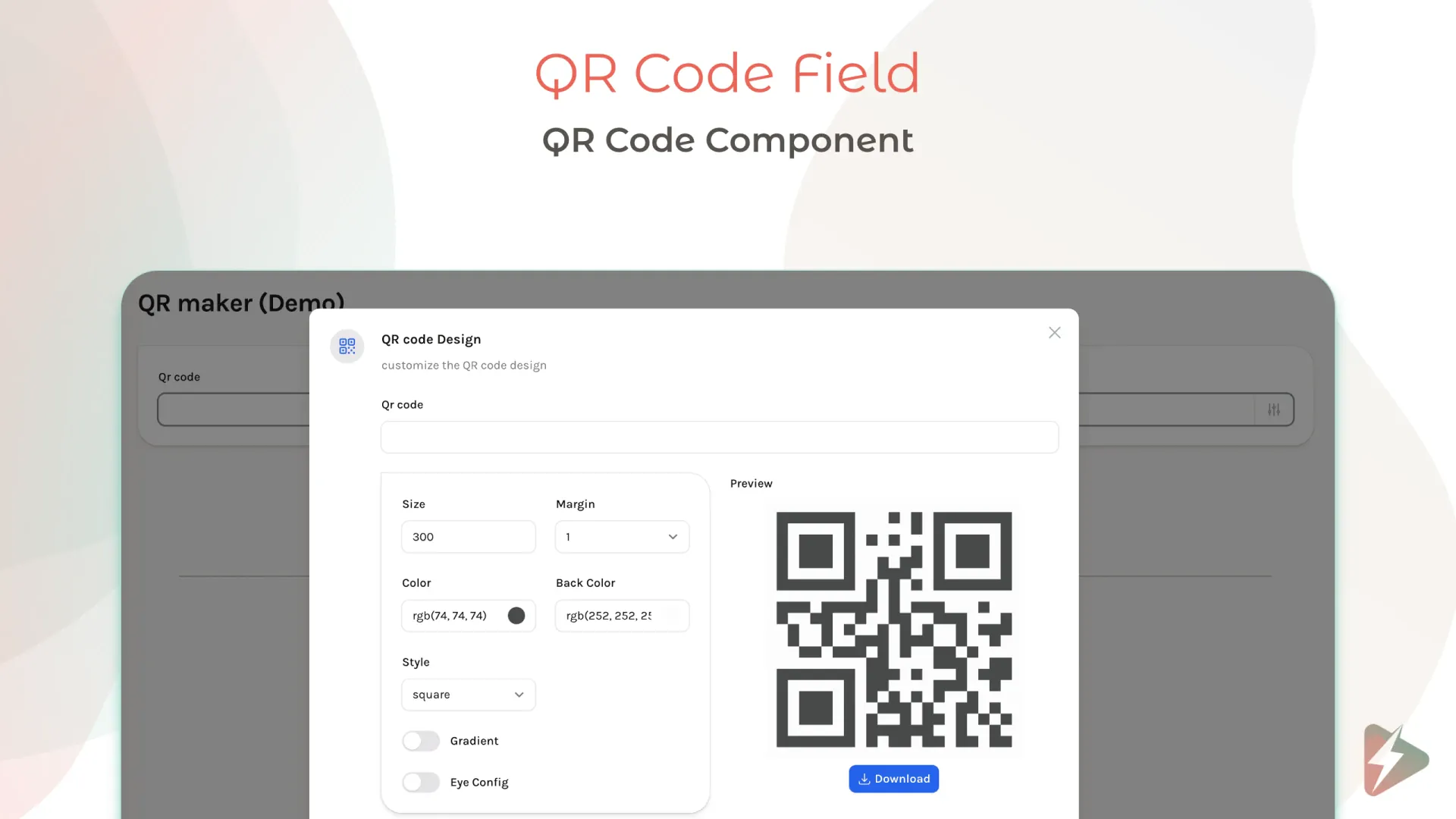 Qr Component By Lara Zeus Filament