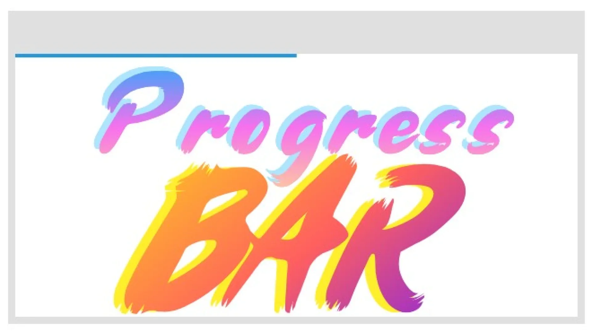 Progress Bar By Mikael Ahabalyants Filament