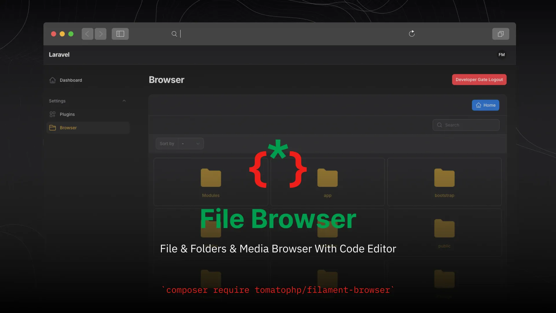 File Browser by Fady Mondy - Filament
