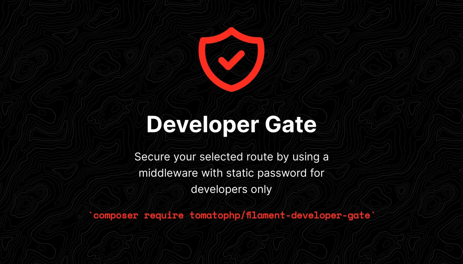 Developer Gate by Fady Mondy - Filament
