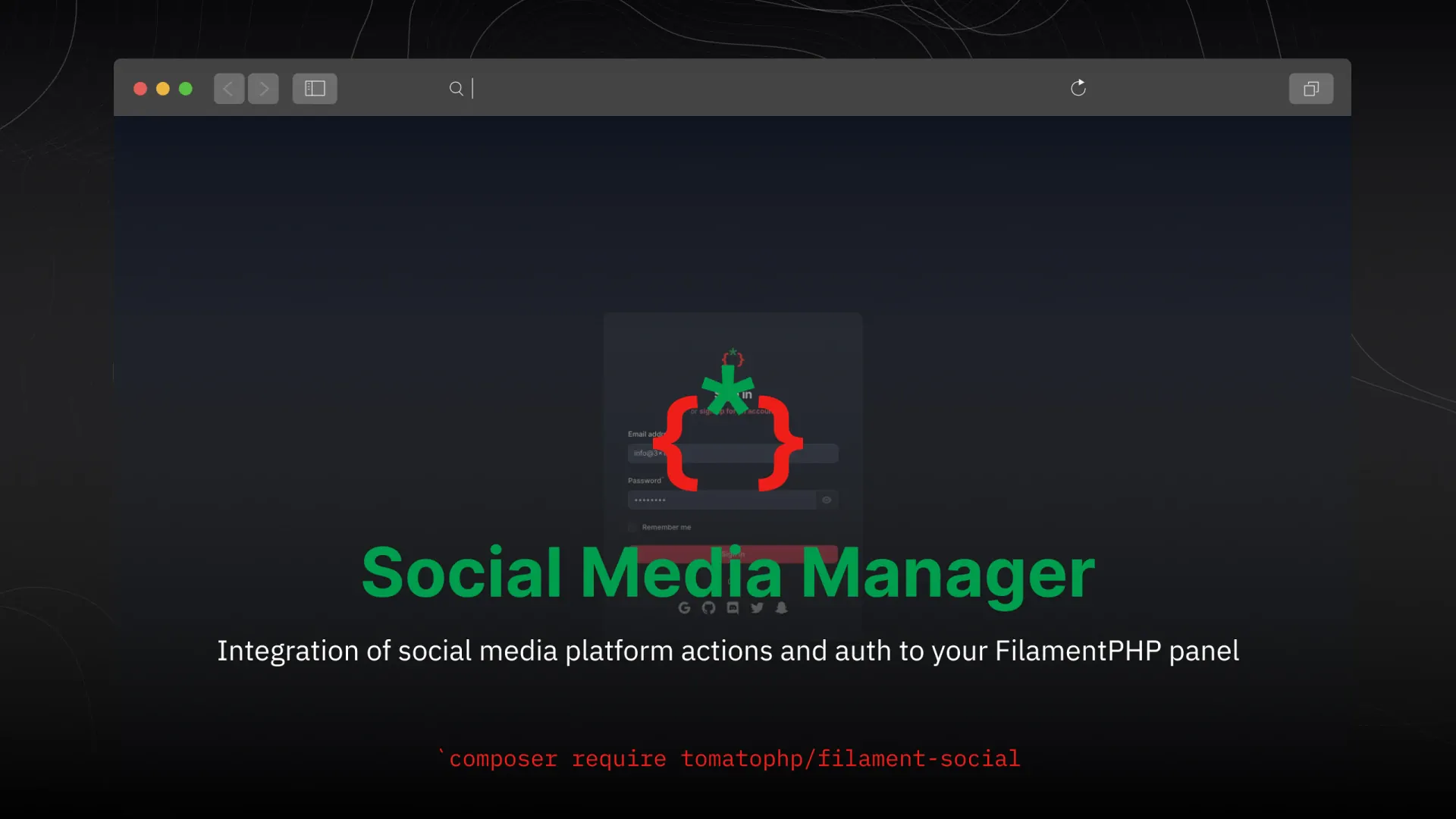 Social Media Manager by Fady Mondy - Filament