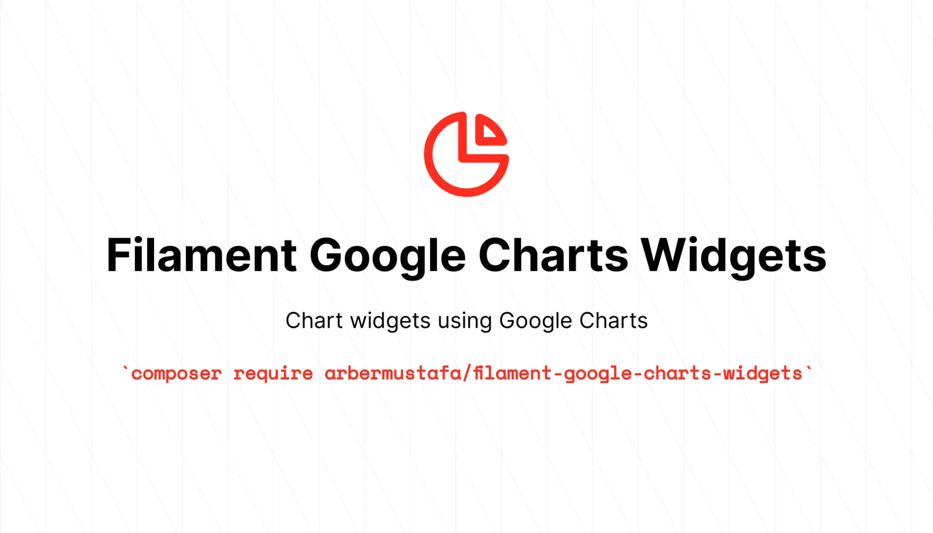 Google Charts Widgets by Arbër Mustafa - Filament