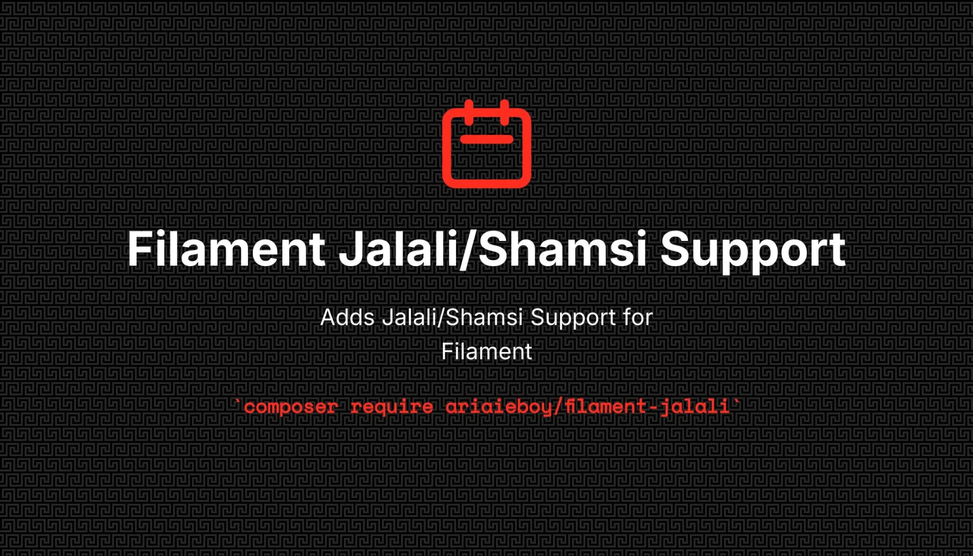 Jalali/Shamsi Support by AriaieBOY - Filament