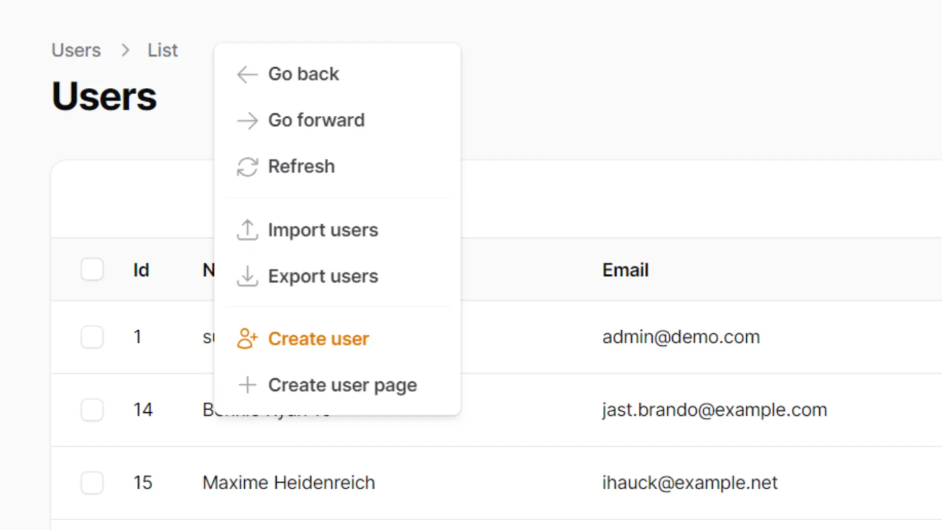 Context Menu by Ayman Alhattami - Filament Context Menu by Ayman Alhattami - Filament