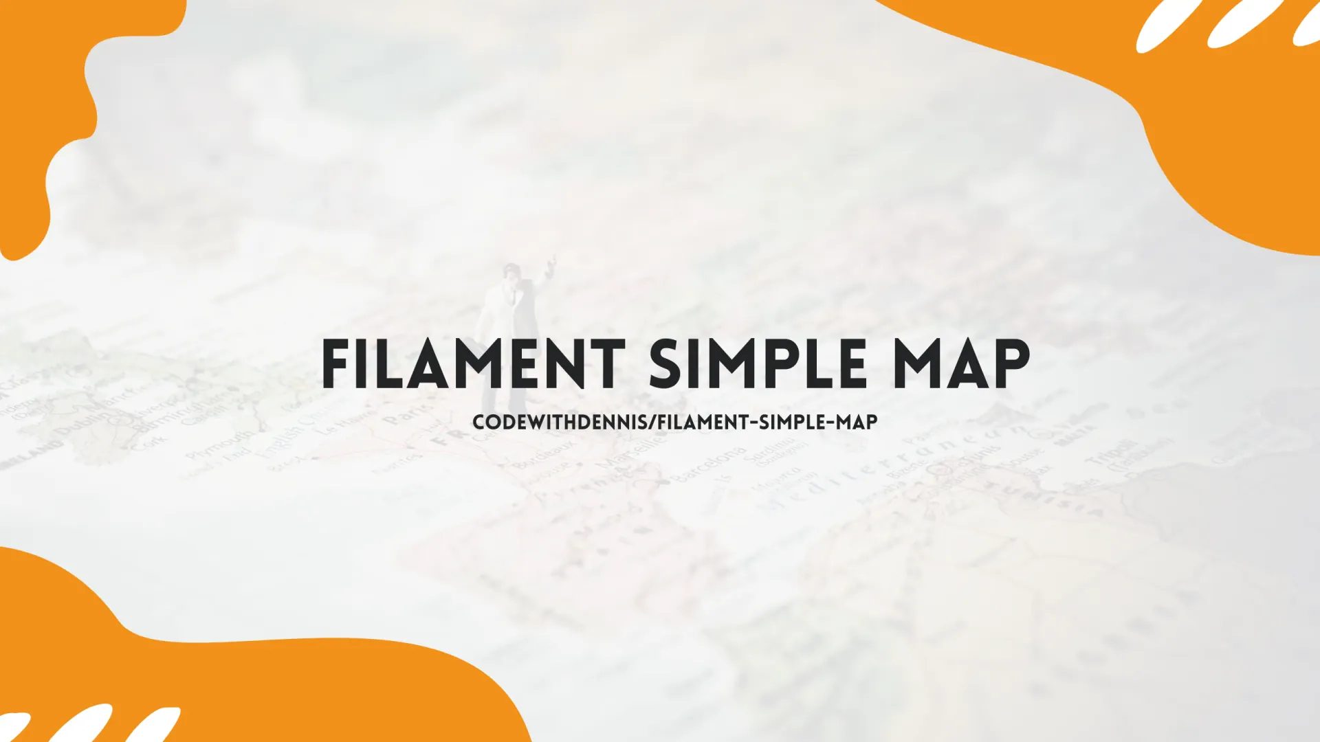 Simple Map by CodeWithDennis - Filament