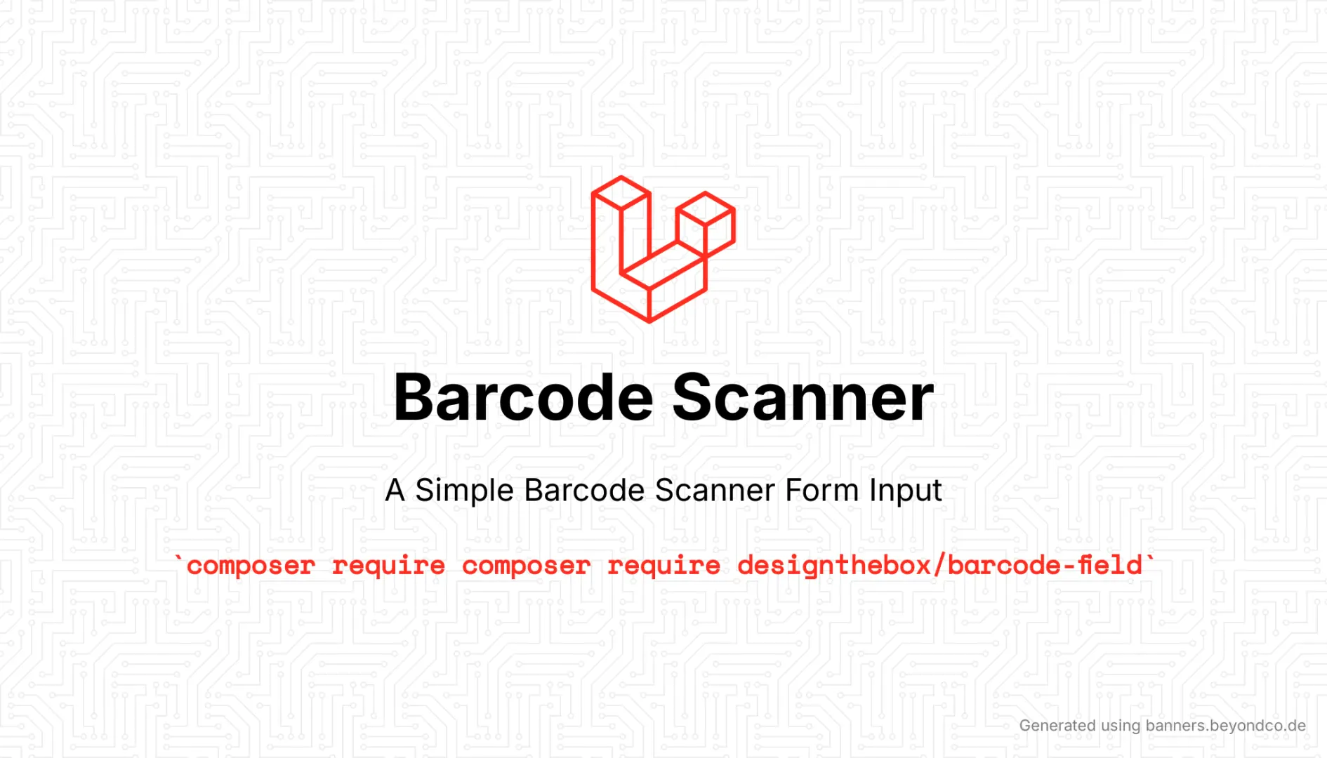 Barcode Scanner by Anthony Elleray - Filament