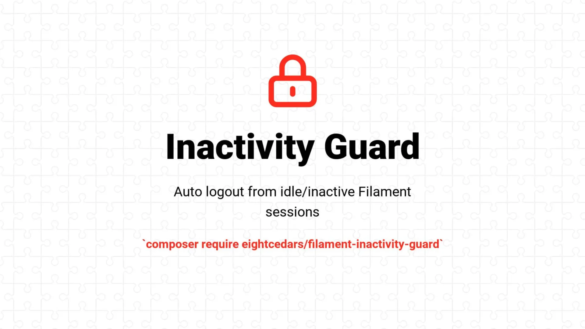 Inactivity Guard by EightCedars - Filament