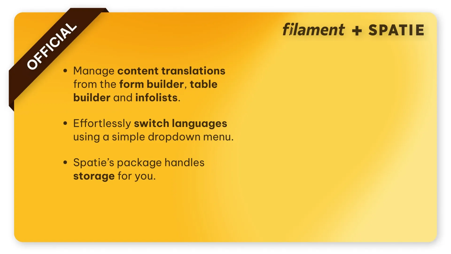 Spatie Translatable by Filament - Filament Spatie Translatable by Filament - Filament
