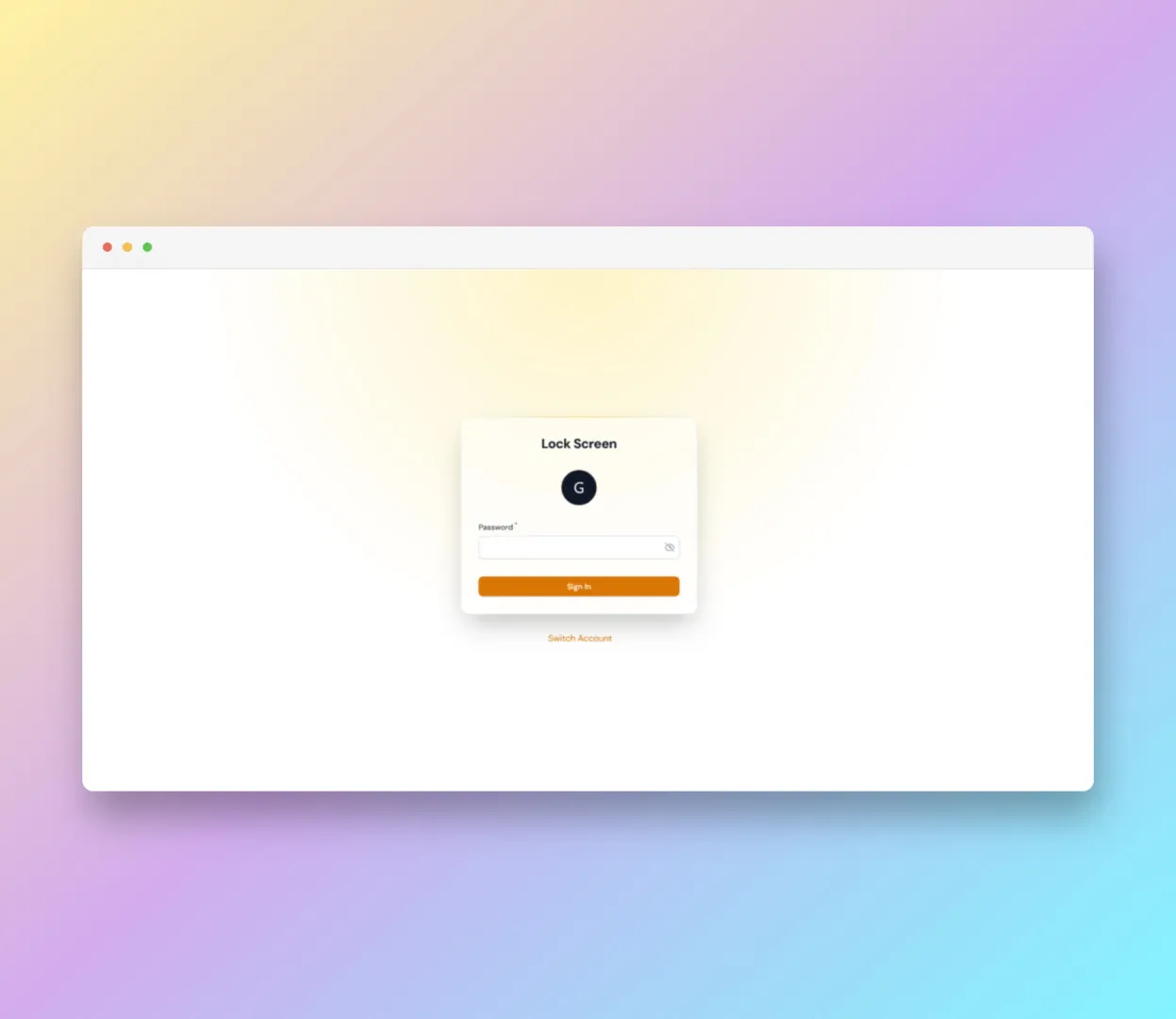 Lockscreen by Josie Darang - Filament