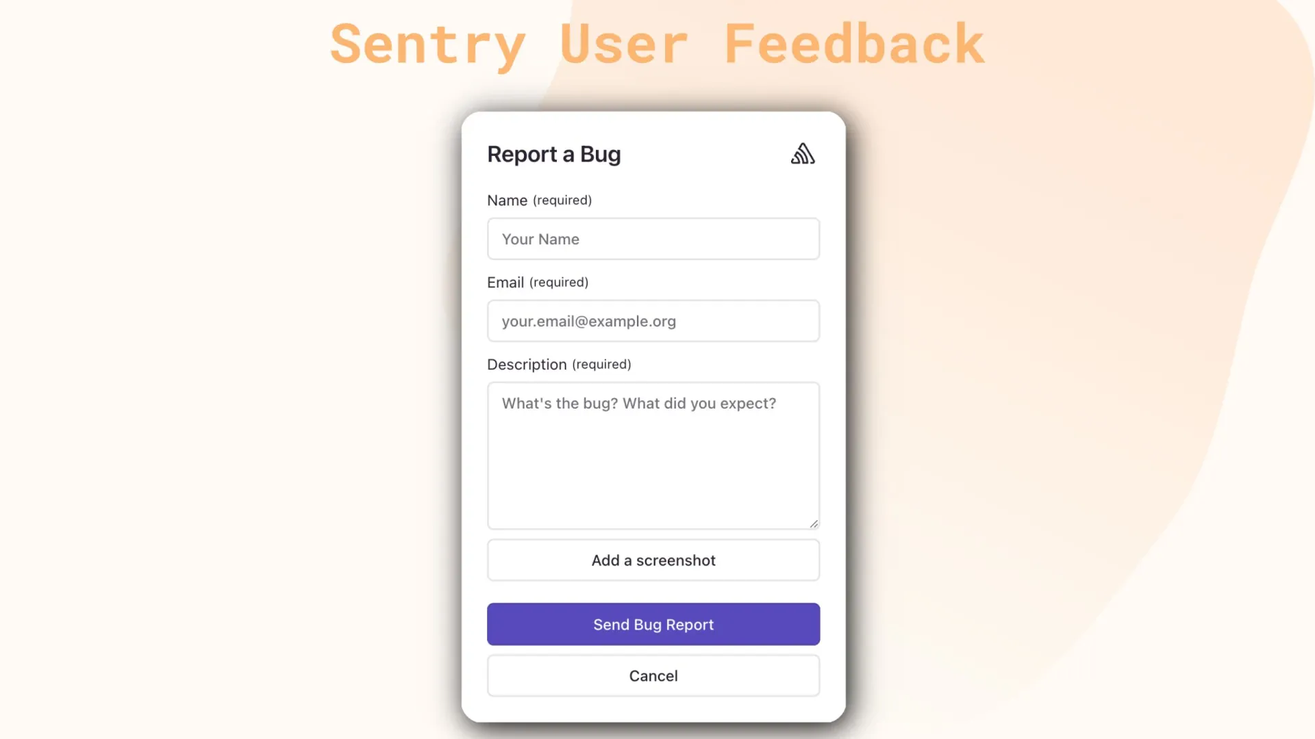 Sentry User Feedback by Martin Petričko - Filament