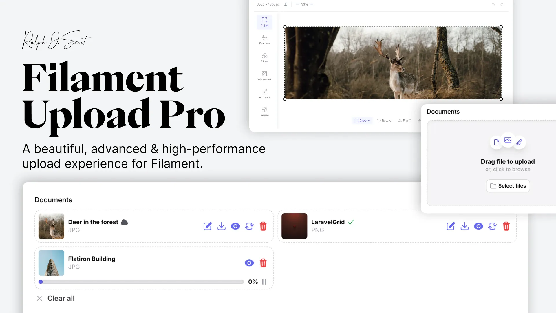 Upload Pro by Ralph J. Smit - Filament