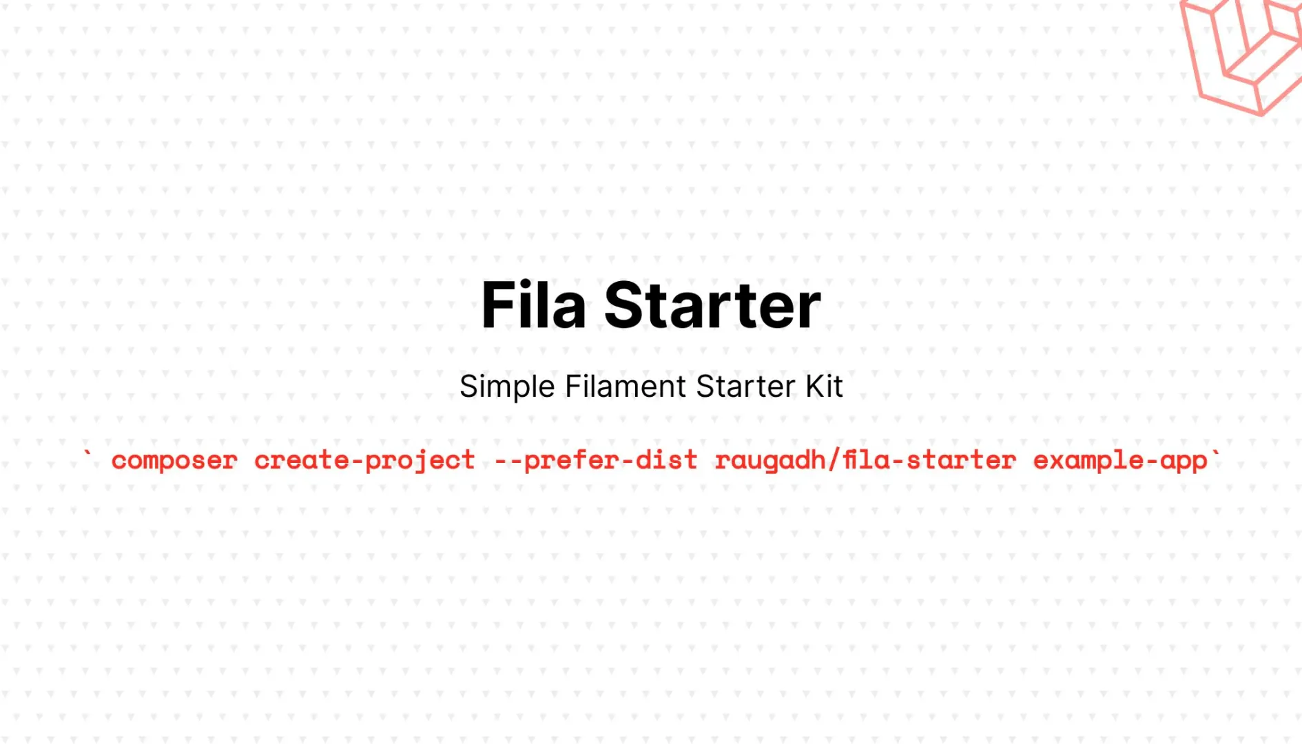 Fila Starter Kit by Ankit Kumar Singh - Filament