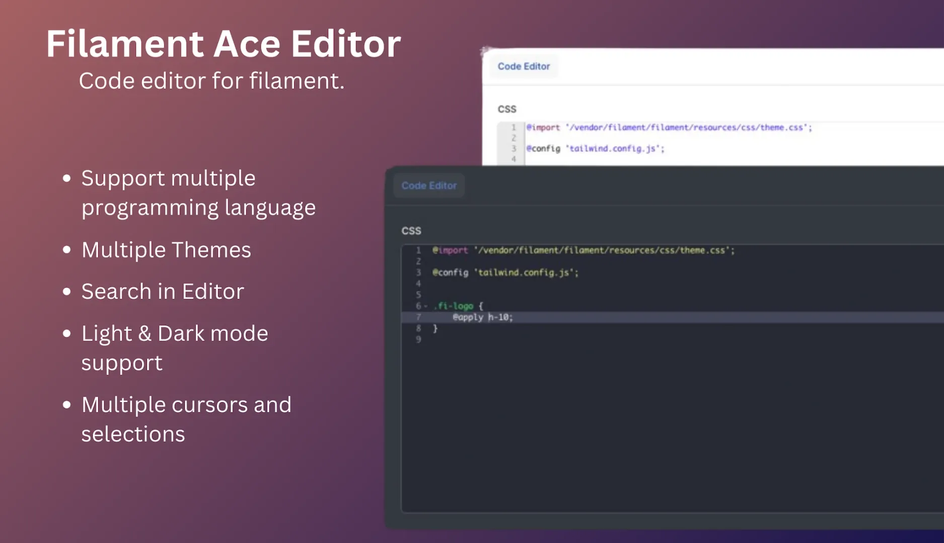 Ace Editor by Rio Dewanto P - Filament