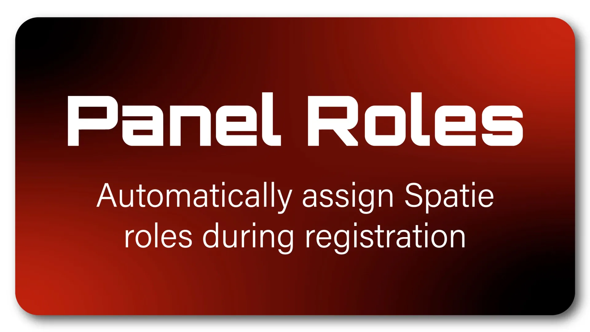 Panel Roles by Shane D Rosenthal - Filament
