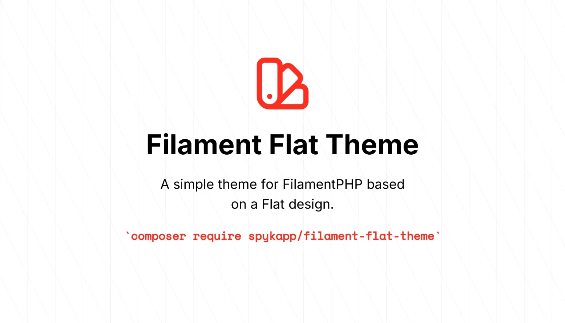 Flat Theme by SpykApp - Filament