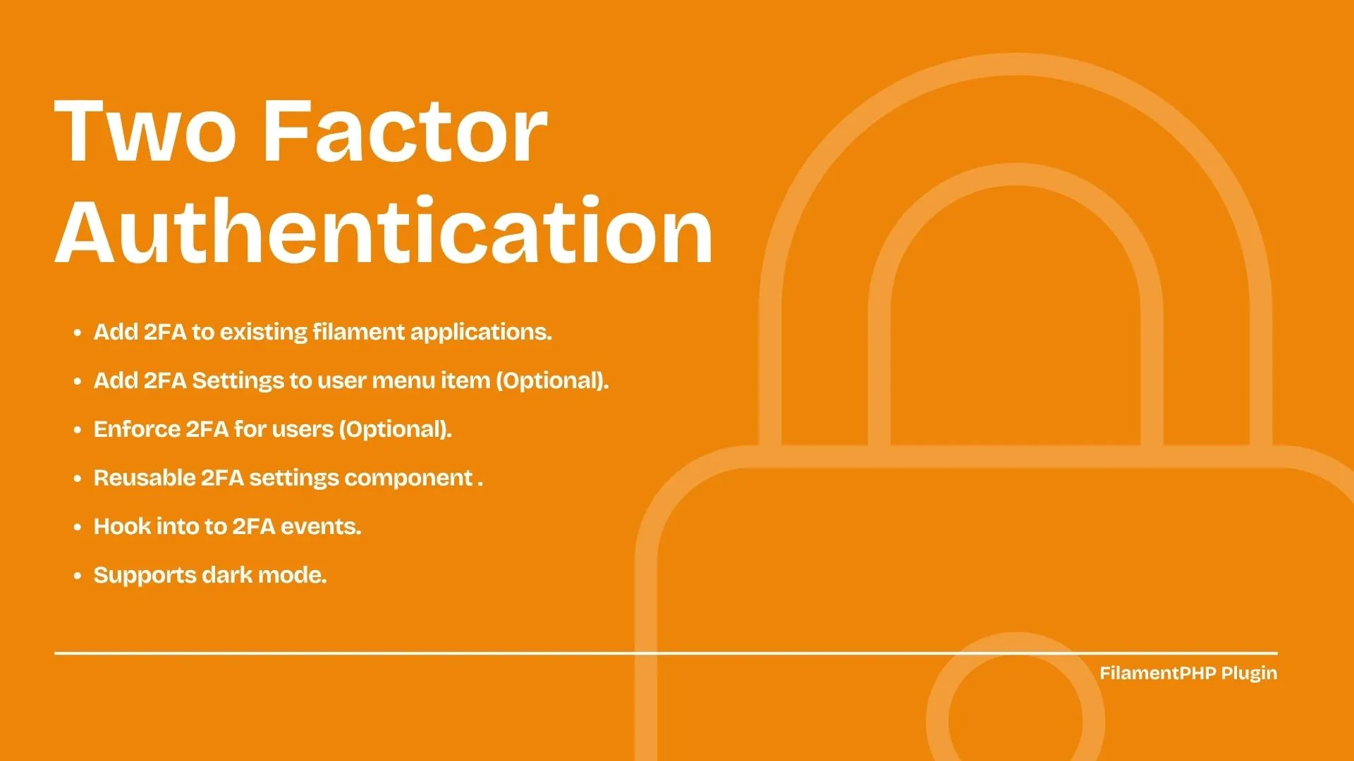 Two Factor Authentication (2FA) by Stephen Jude - Filament