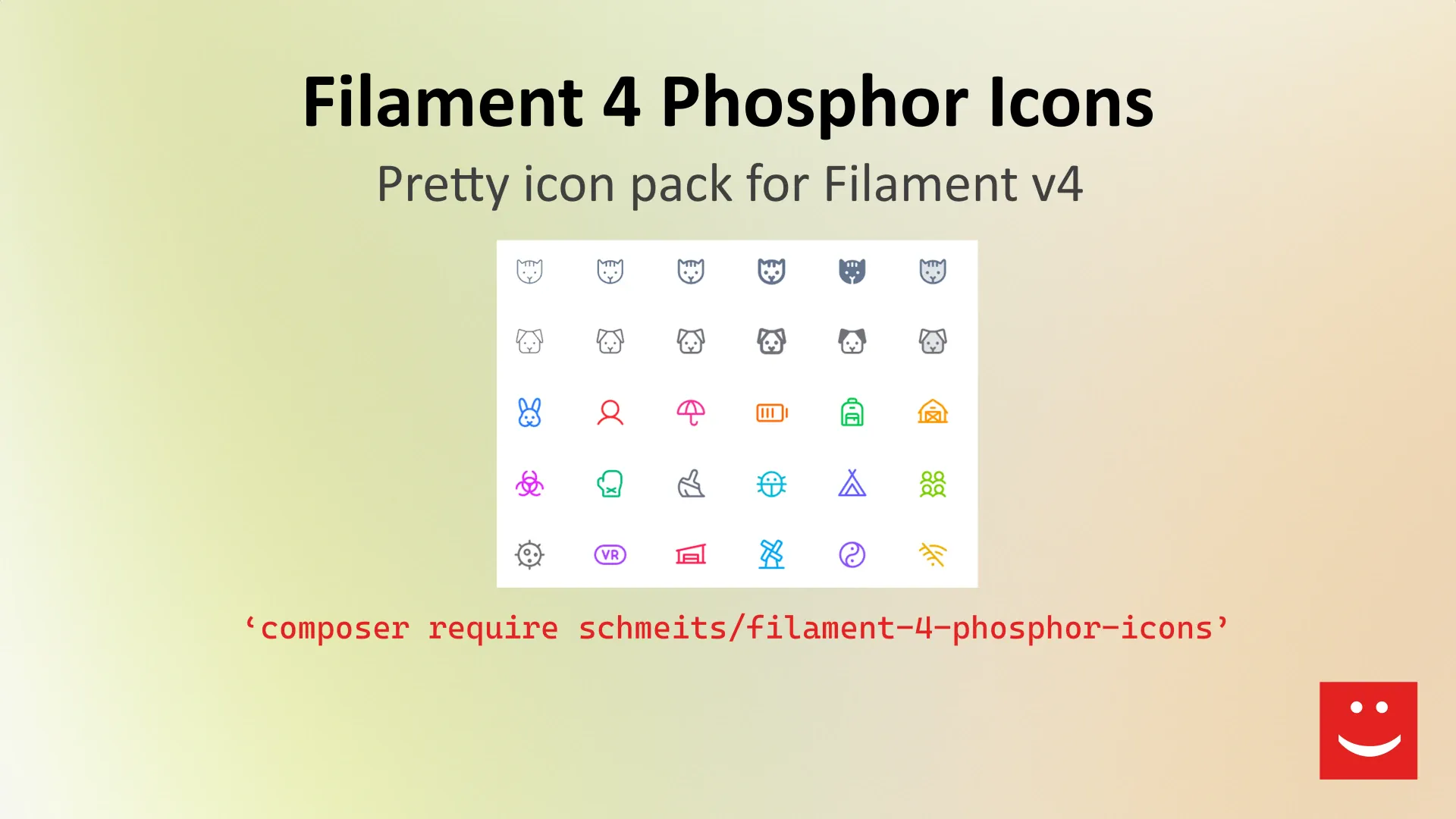 Phosphor Icon Pack by Tally Schmeits - Filament